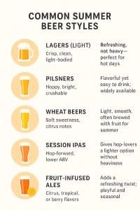 Summer Beer Styles: Our Top 10 Best Beers for Summer